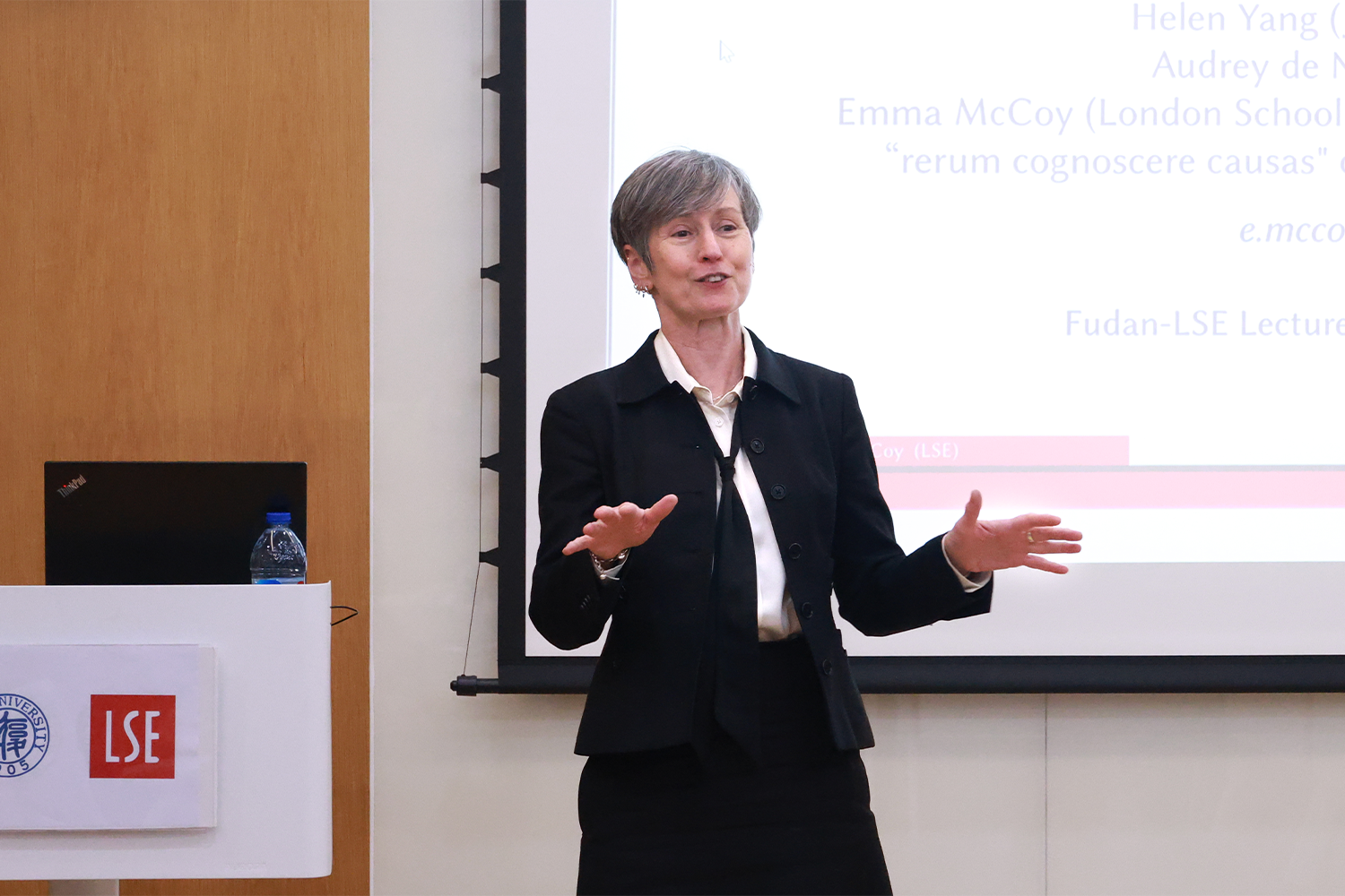 No.65 Professor Emma McCoy Lectured on “Physical Activity through ...